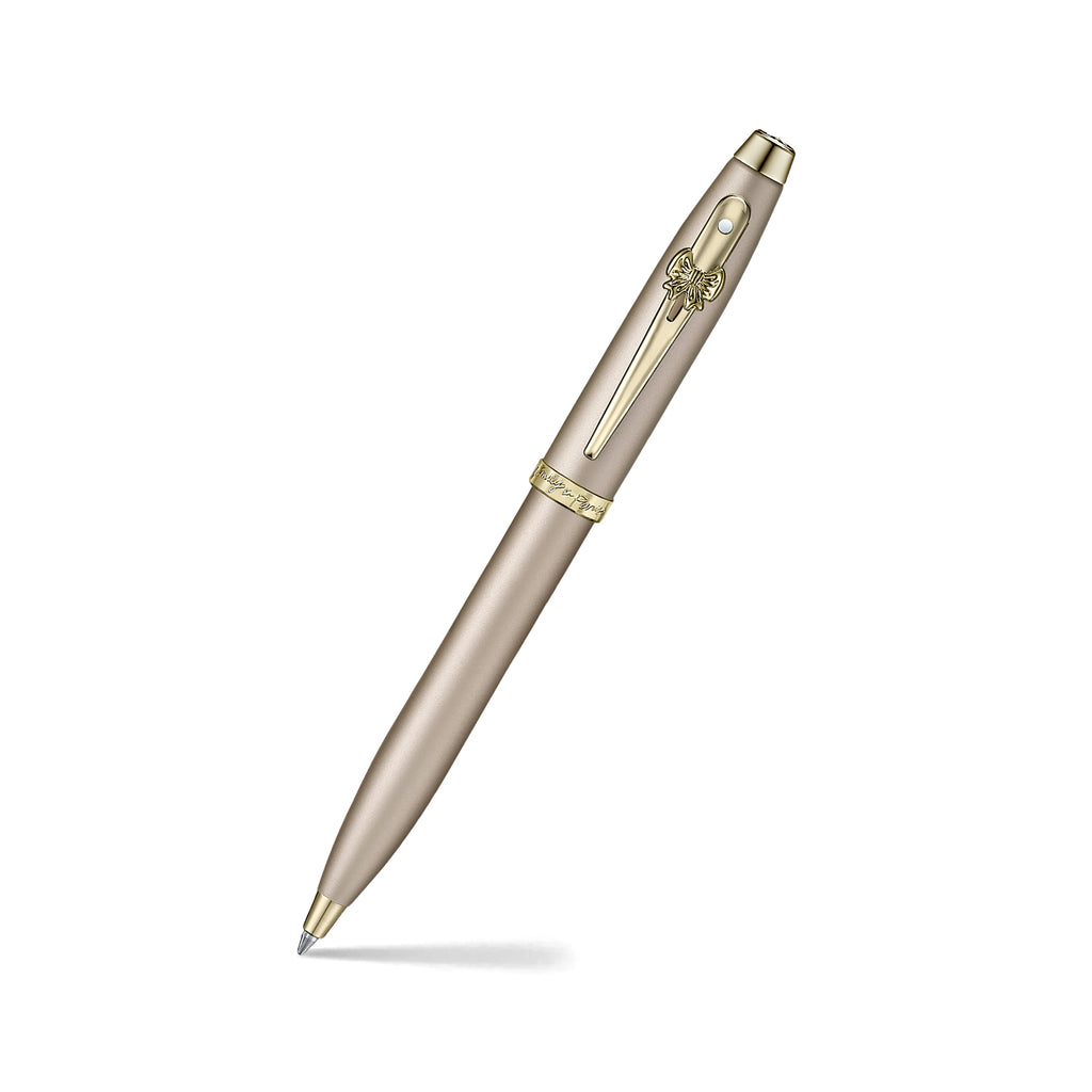 Sheaffer 100 Emily in Paris 9377 Champagne Gold Ballpoint Pen with Cha