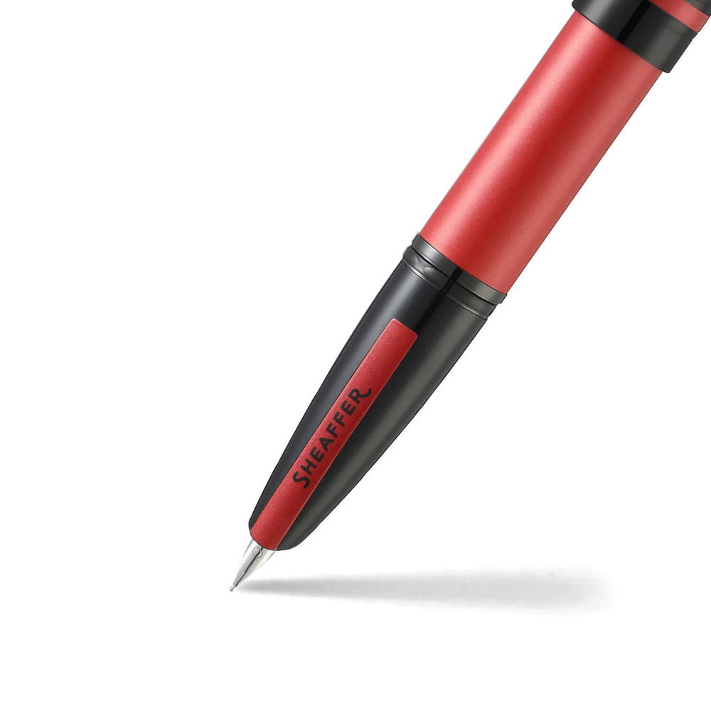 Sheaffer® ICON 9111 Metalic Red Fountain Pen With Gloss Black trim - M